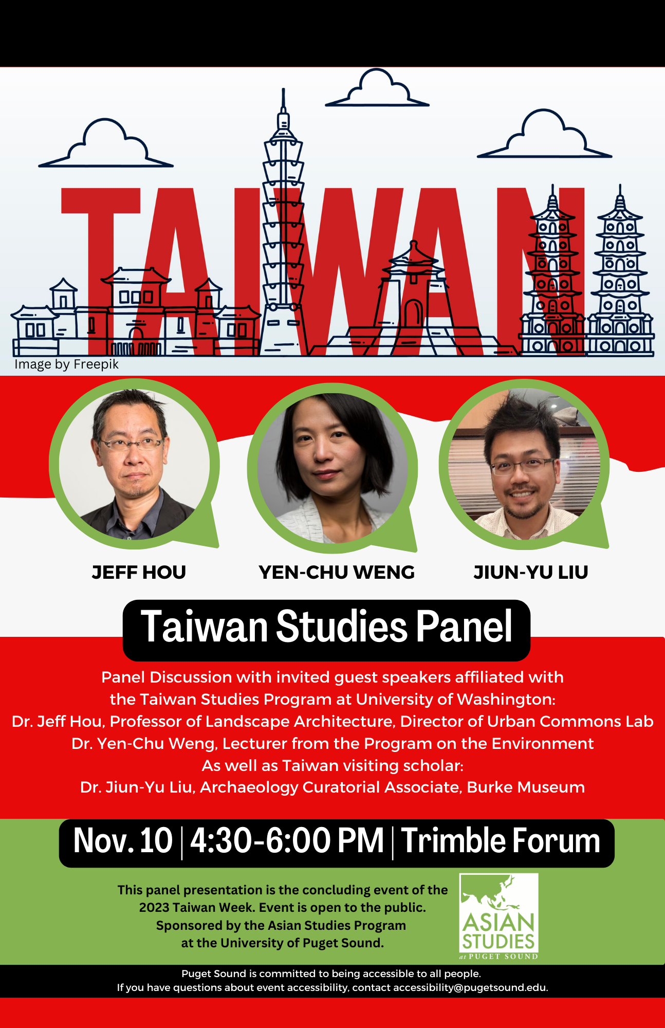 Taiwan Week Taiwan Studies Panel | University of Puget Sound